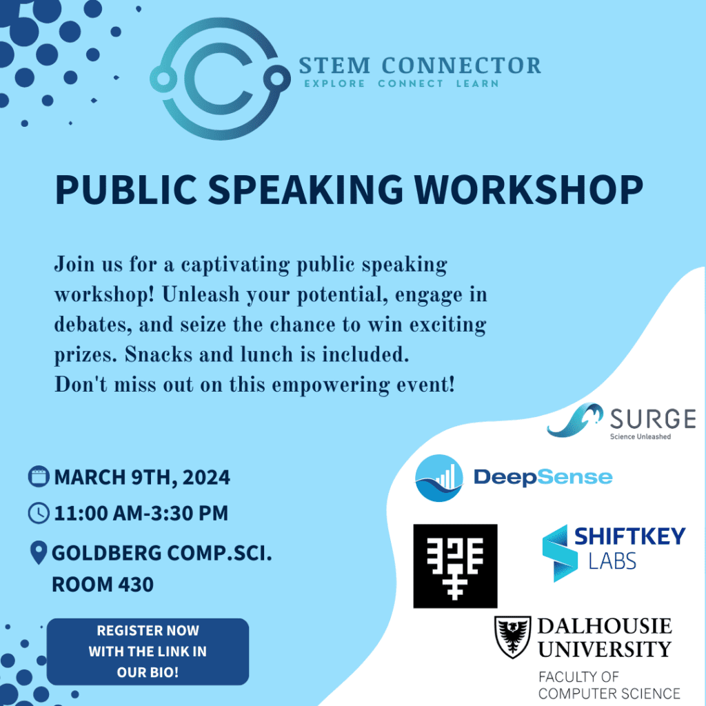 STEM Connector: Public Speaking Workshop – ShiftKey Labs